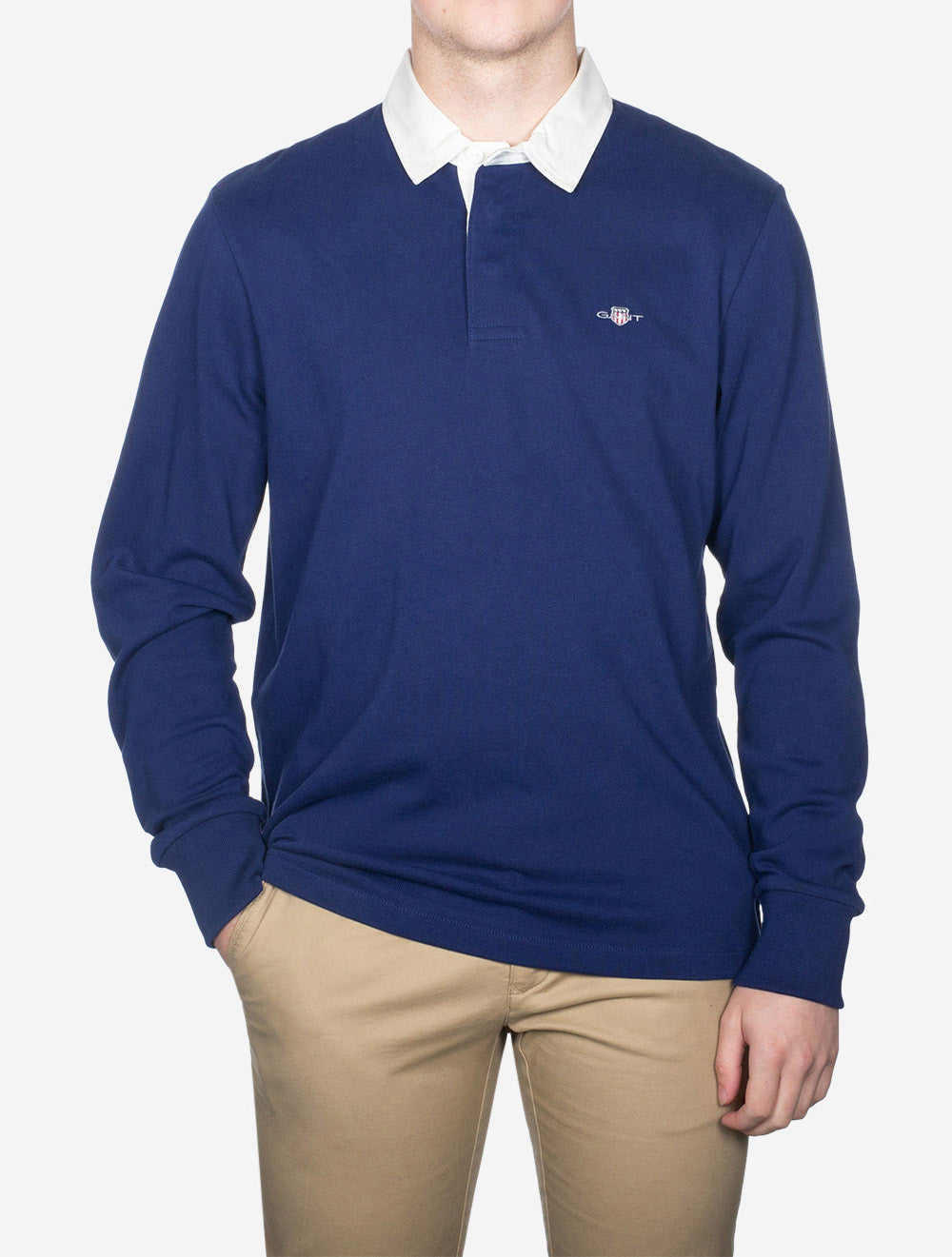 Gant Regular Shield Heavy Rugger Rich Navy | High Quality Men's ...
