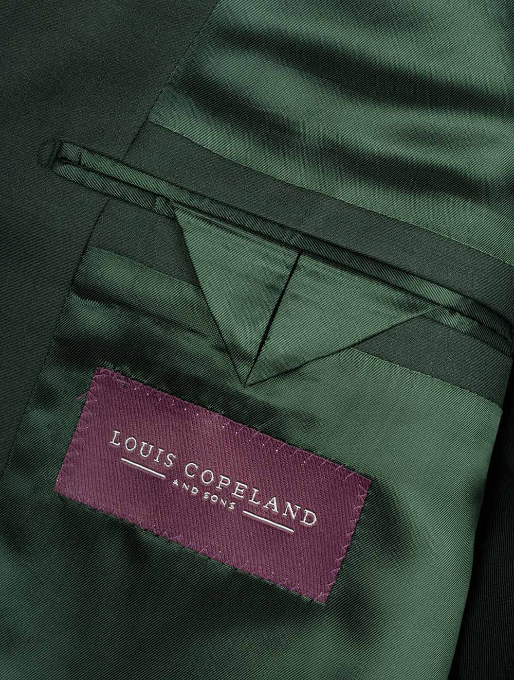 Louis Copeland 3 Piece Suit Green | Tailored Suits for Men Now ...