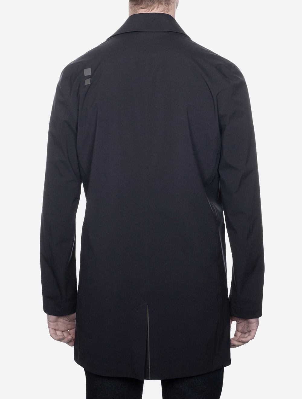 Ubr Skyfall Coat Navy | Stylish Men's Raincoats Now in Louis Copeland ...