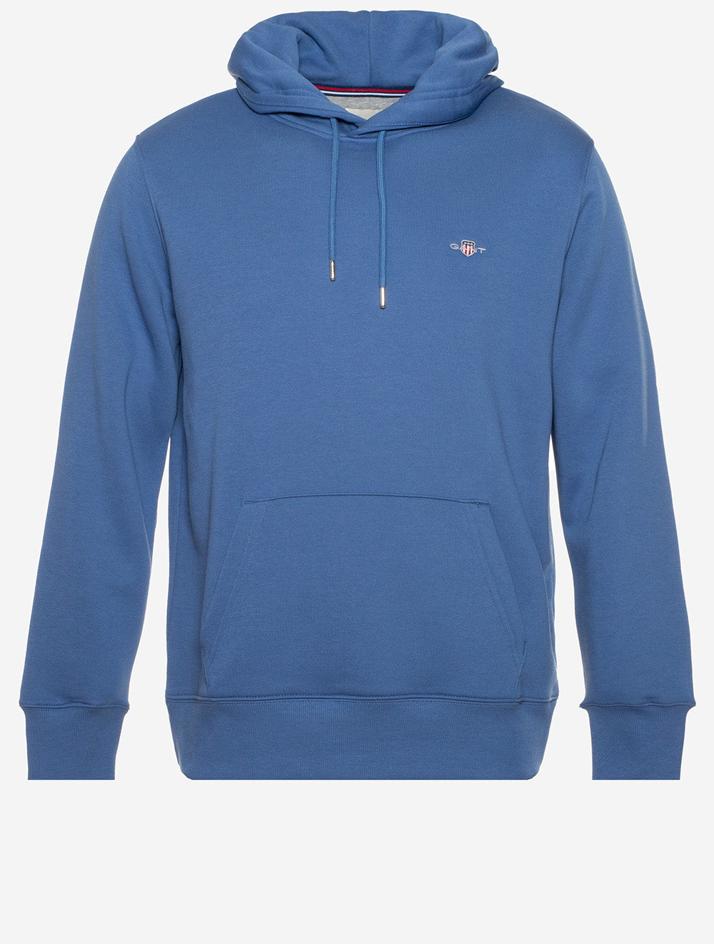 GANT Regular Fit Shield Hoodie Vintage Blue | Men's Casual Hoodie at ...