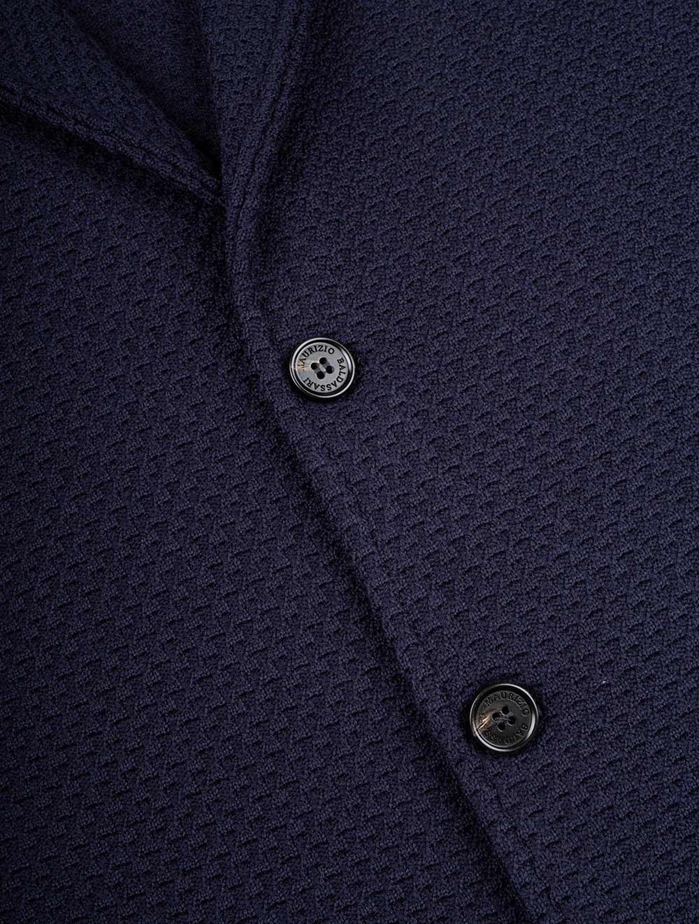 Swacket 2 Button Basket Weave Navy