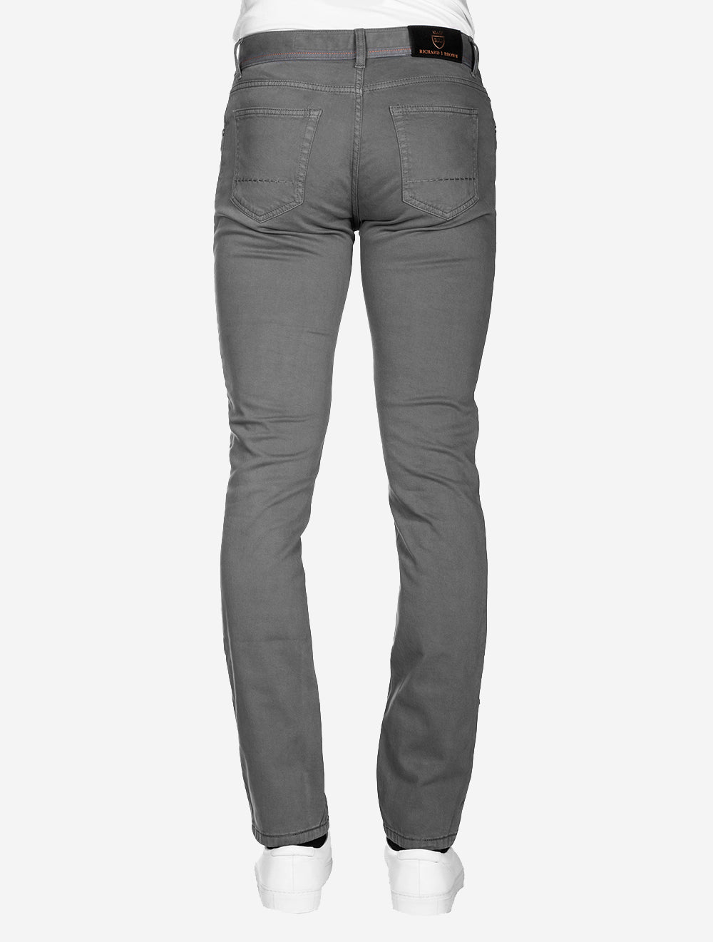 Richard J Brown Luxury Denim Jeans Grey | Luxury Men's Jeans at Louis ...