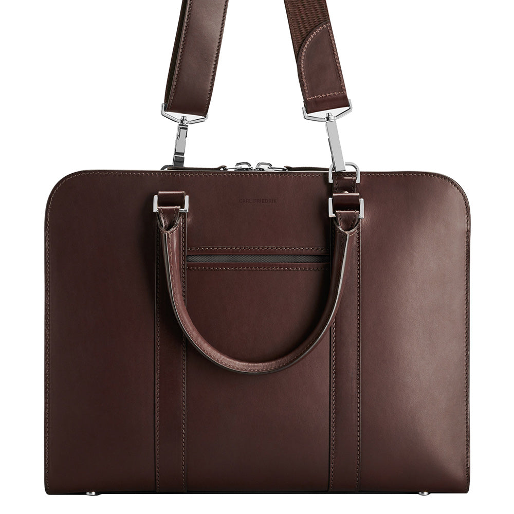 CARL FRIEDRIK Palissy Briefcase Chocolate