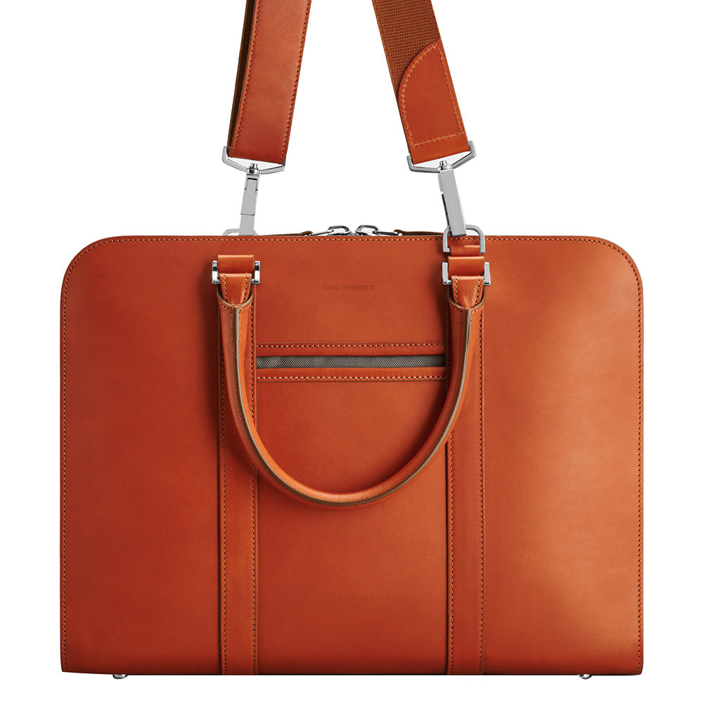 CAFRIEDRIK Palissy Briefcase Cognac – Louis Copeland