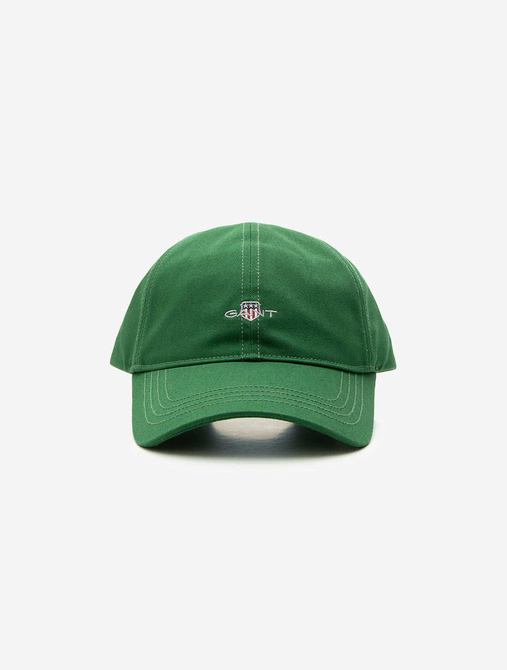 GANT Shield Cotton Twill Cap Forest Green | Classic Men's Accessories ...