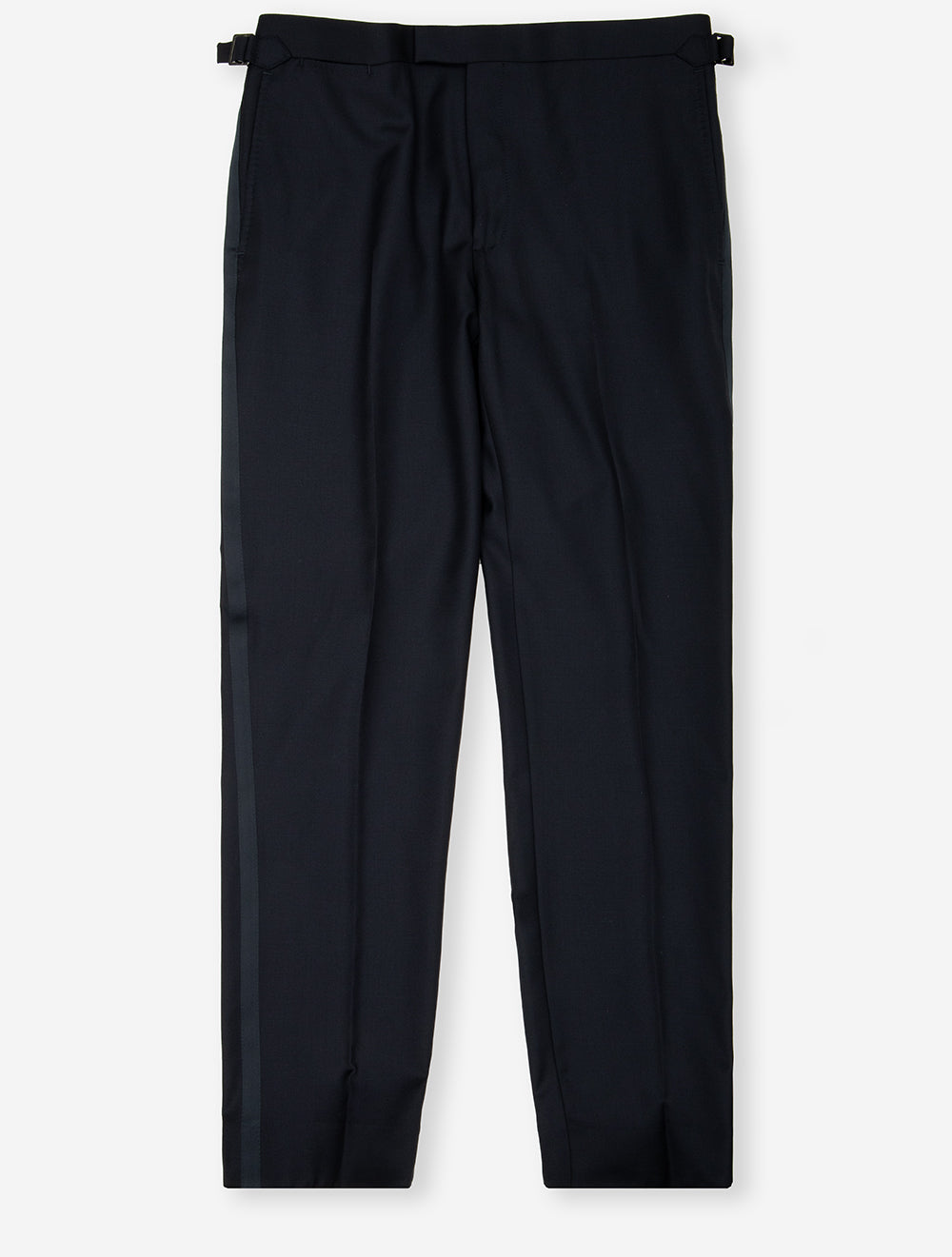 Louis Copeland Navy Dress Trouser | Pleated Formal Trousers at Louis ...