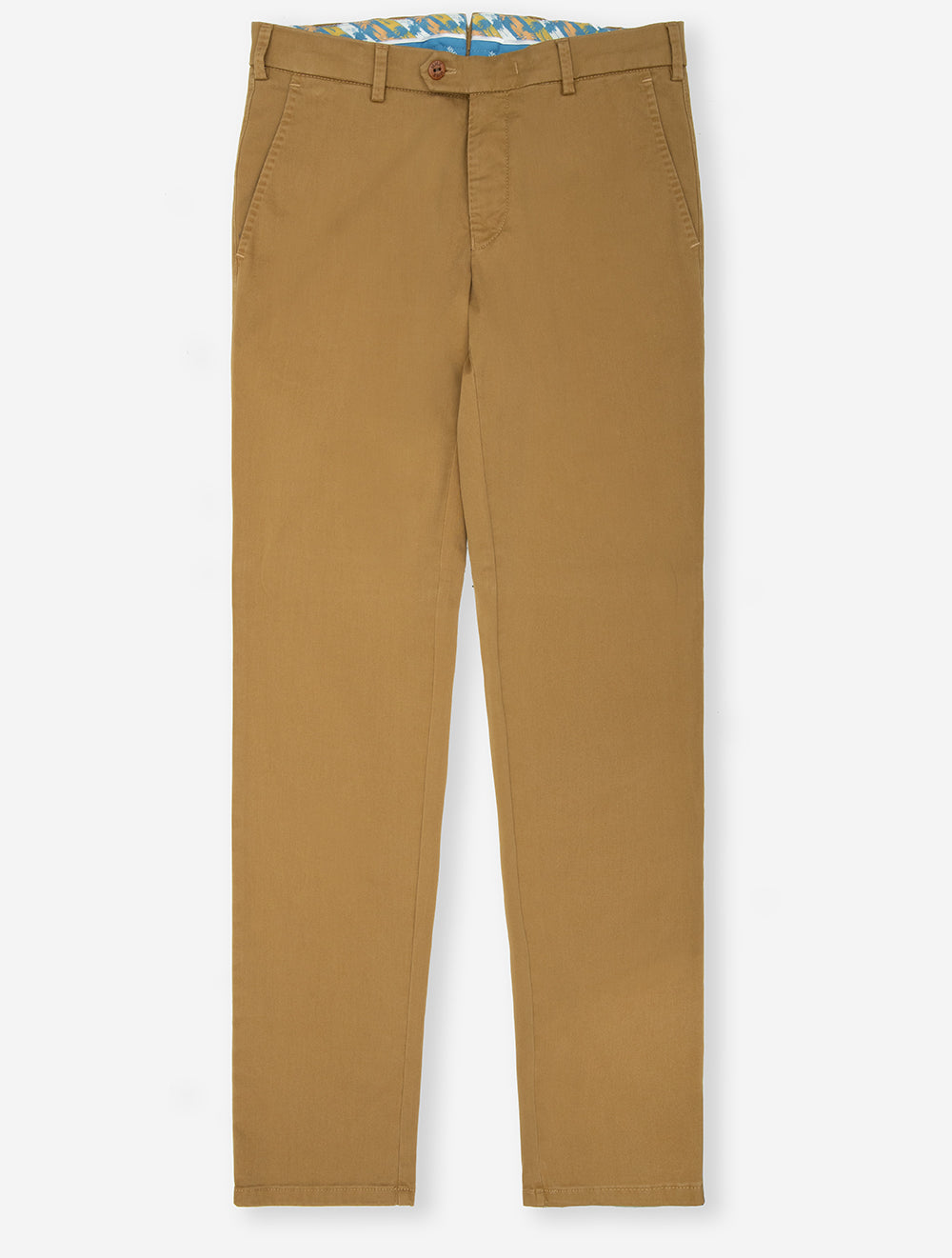 MMX Lupus Cotton Trouser Mustard | Men's Chinos at Louis Copeland & Sons