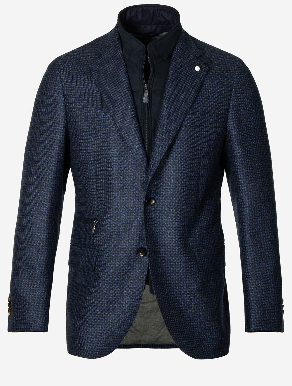 Lubiam Scooter Jacket Navy | Luxury Men’s Jackets at Louis Copeland & Sons