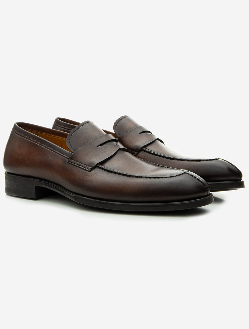Magnanni Magico Penny Loafer Tabaco | Men's Loafers Available at Louis ...