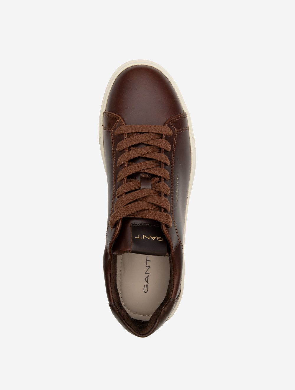 GANT Mc Julien Leather Sneaker Cognac Dark Brown | Men’s Casual Shoes ...