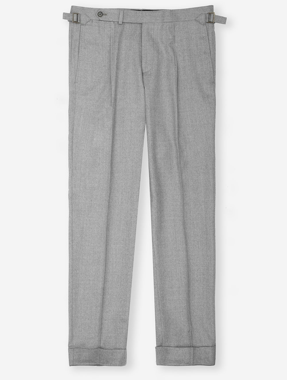 Louis Copeland Flannel Trousers Grey
