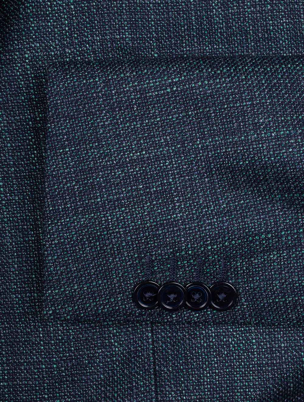 Louis Copeland Subtle Check Sports Jacket Green | Stylish & High ...