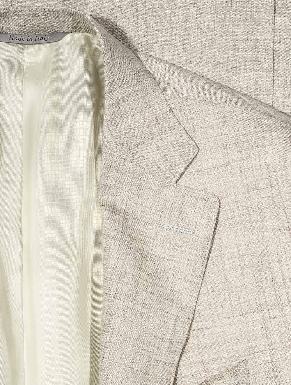 Canali Unlined Suit Beige | Tailored Suits for Men Now Available in ...
