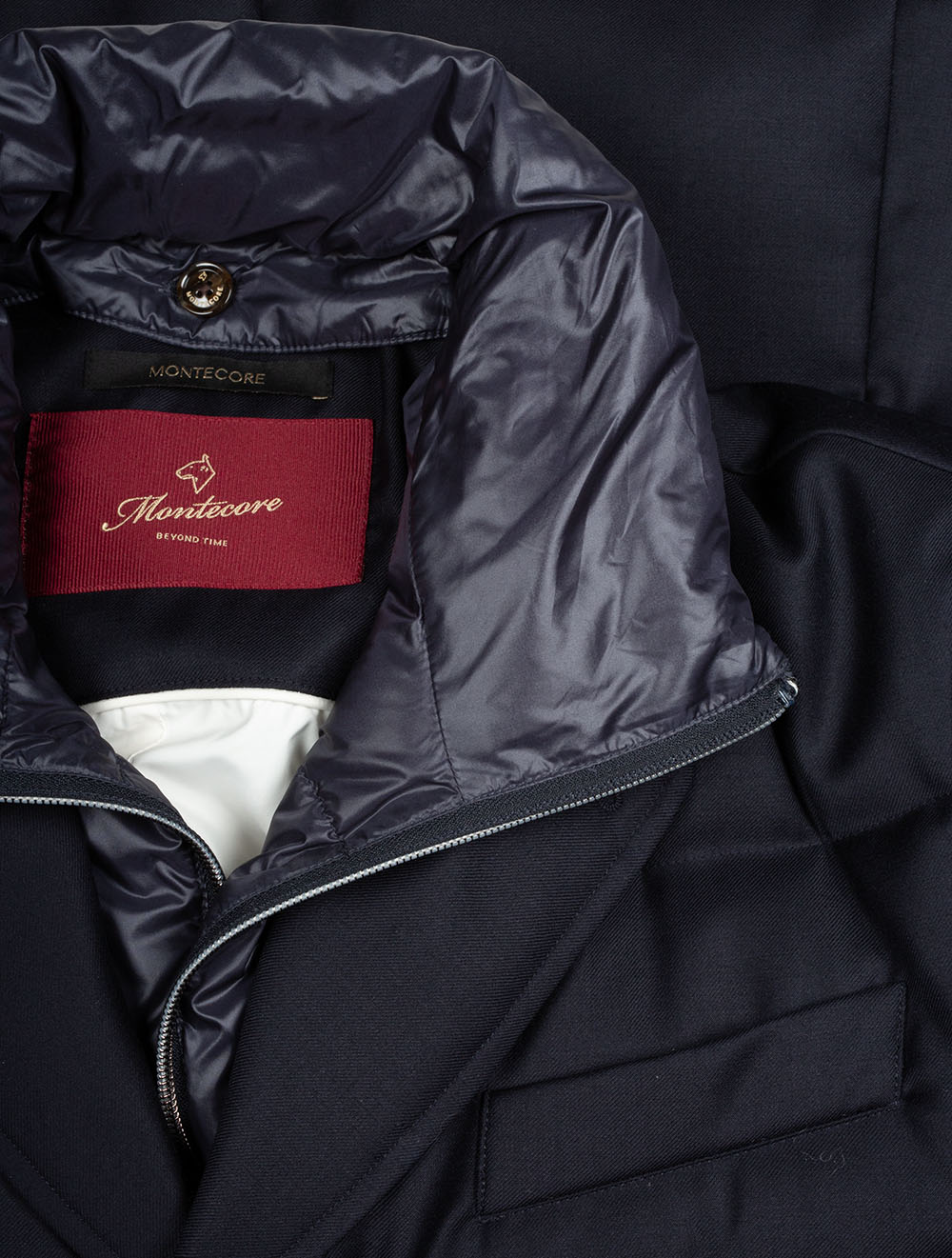 Montecore Short Down Jacket Navy – Louis Copeland