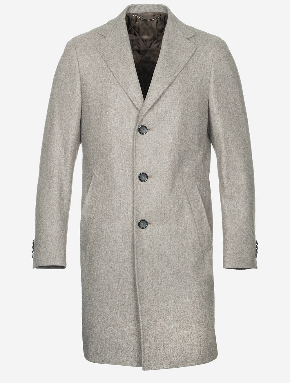 Canali Wool Overcoat Beige | Men's Winter Layers Now Available in Louis ...