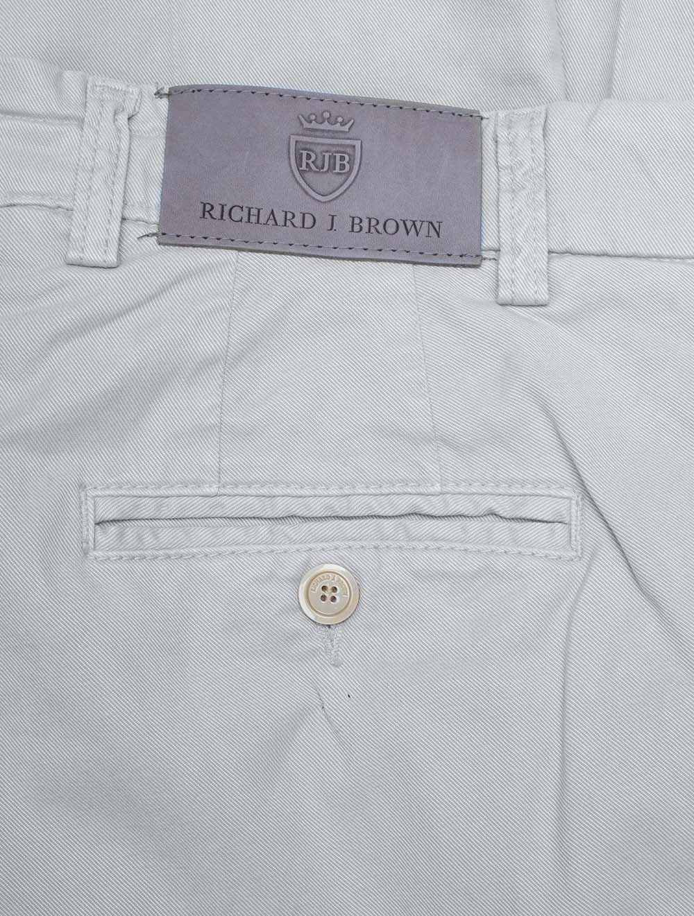 Richard J Brown Singapore Denim Chino Stone | Comfortable and Trendy ...
