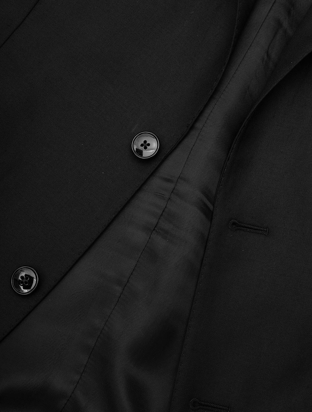 Louis Copeland Barberis Suit Black | Tailored Suits for Men Now ...