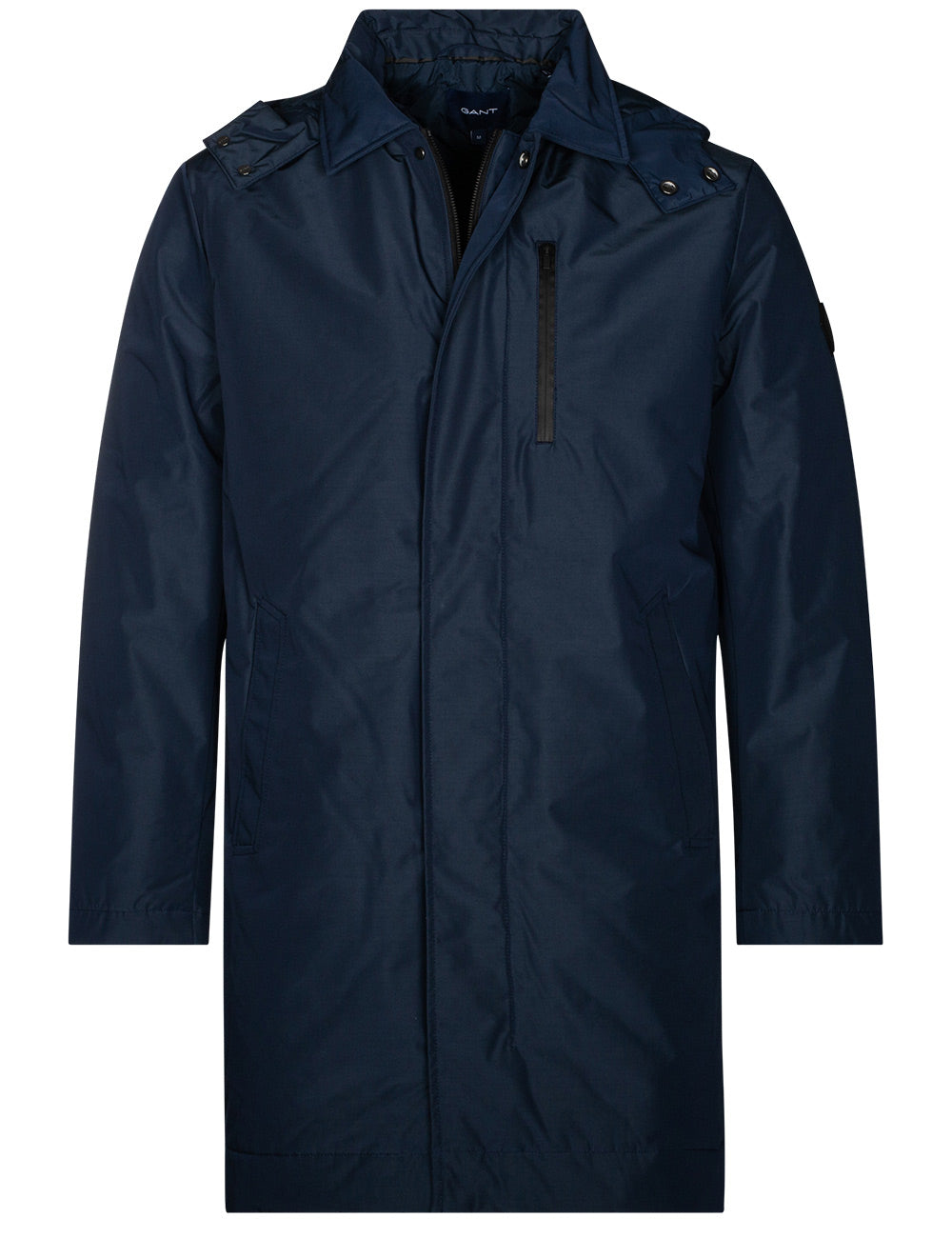 Gant Padded Car Coat Marine | Men's Winter Layers Now Available in ...