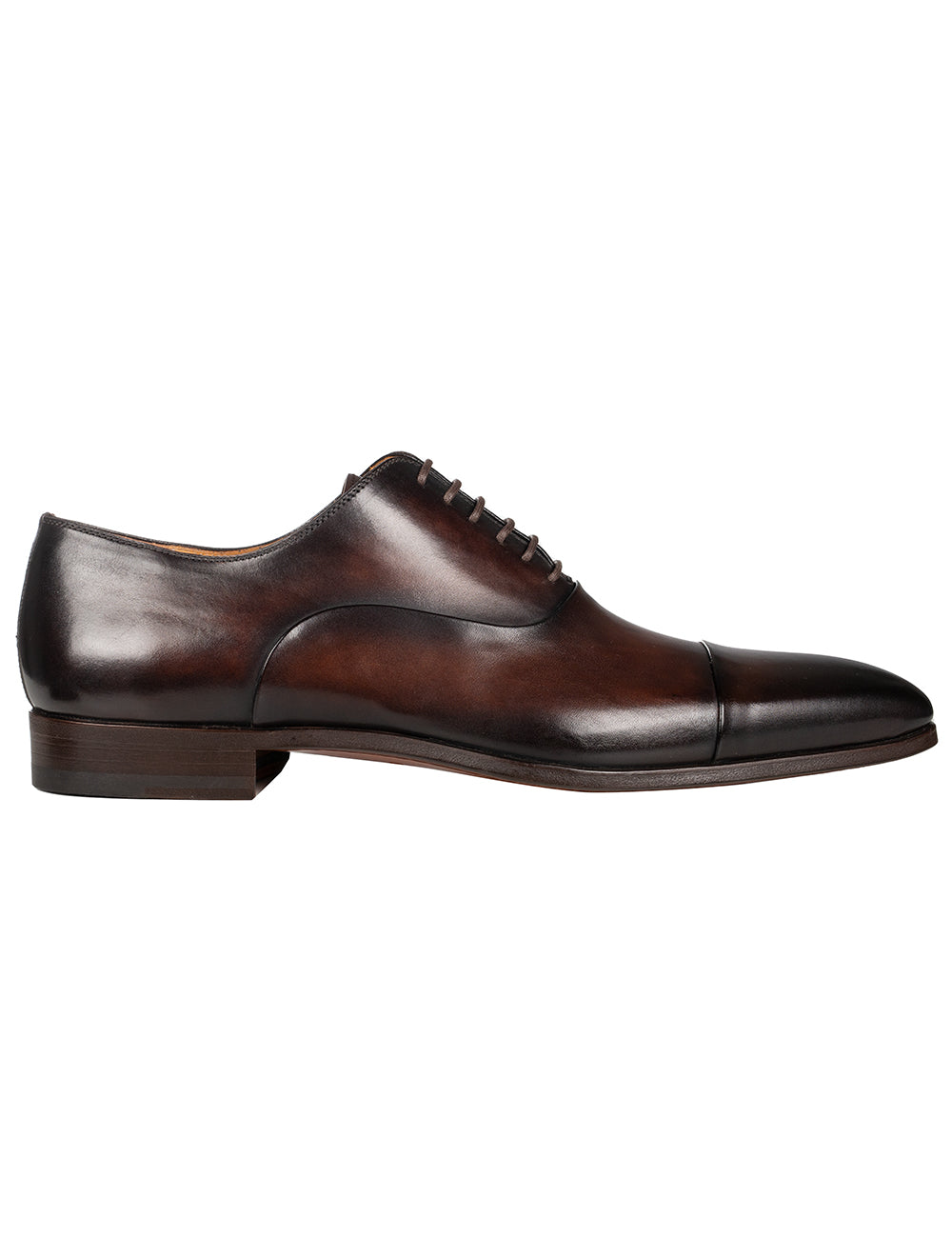 Magnanni Toe Cap Shoe Marron | Stylish Men's Formal Footwear Collection ...