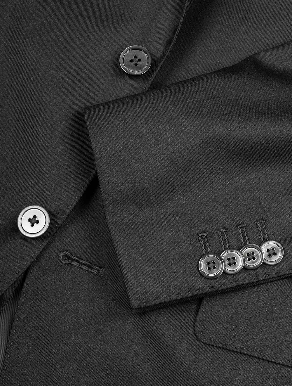 Louis Copeland Guabello Super 130 Suit Charcoal | Tailored Suits for ...