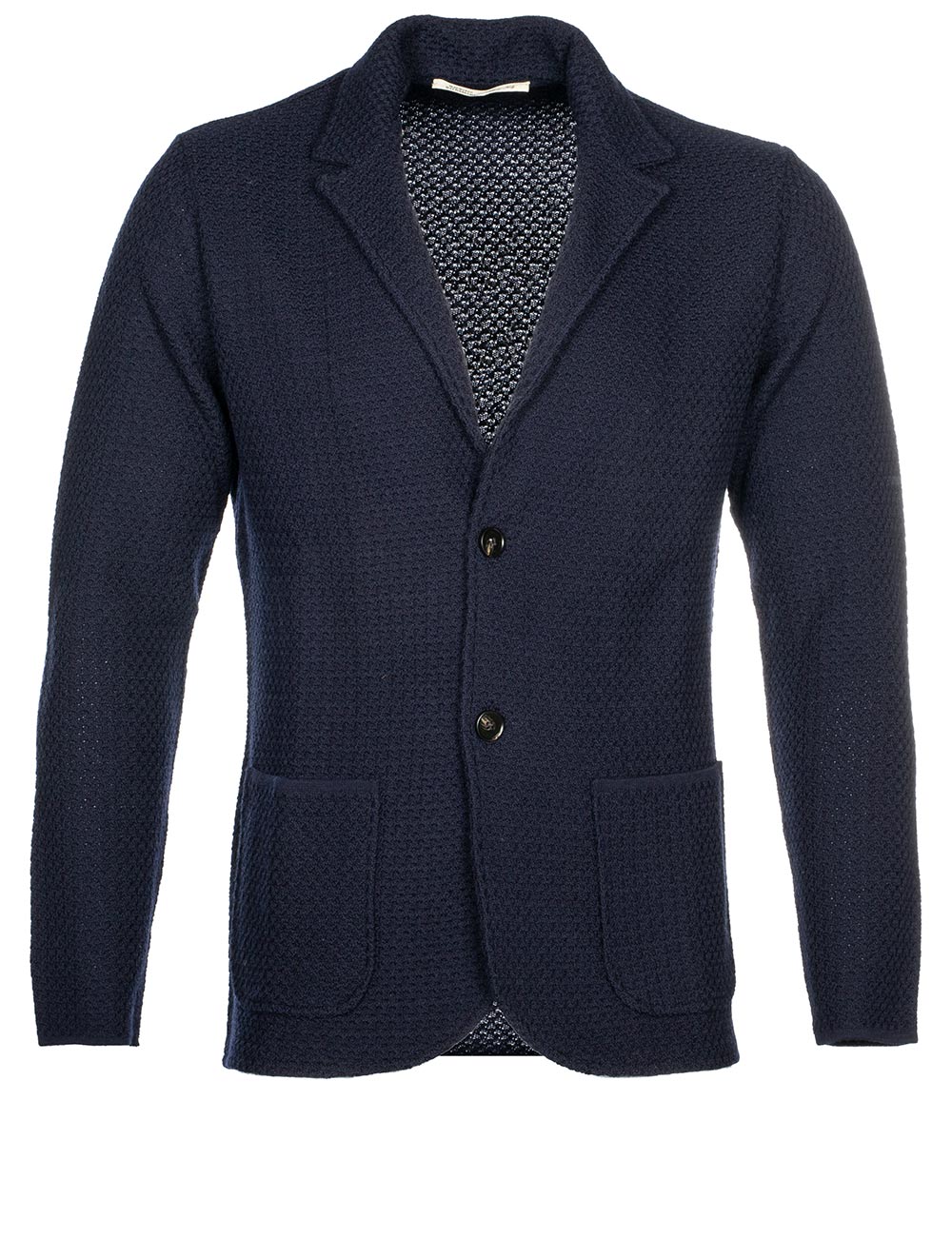 Ribbed Basket Weave Swacket Navy – Louis Copeland