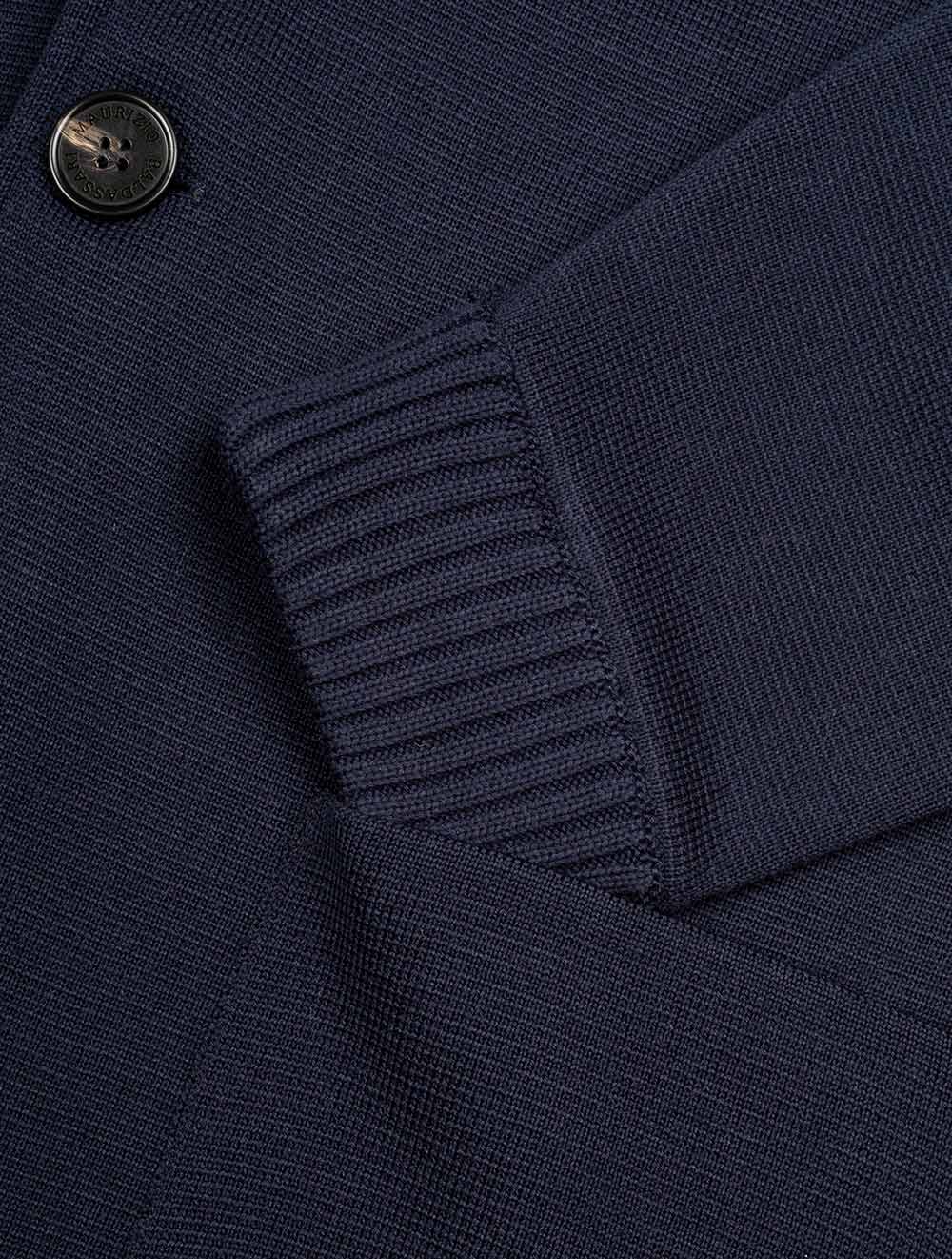 Maurizio Baldassari Ecotec Milano Stitch Swacket Navy | Premium Men's ...