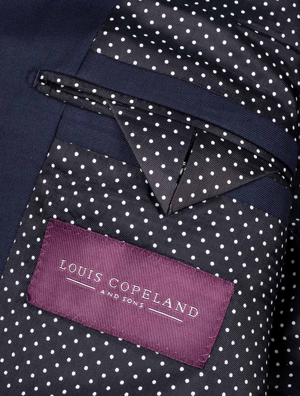 Louis Copeland S150 Australian Wool Suit Navy | Tailored Suits for Men ...