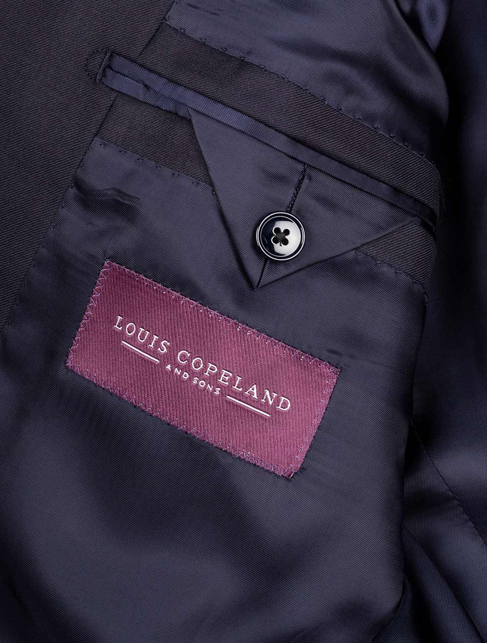 Louis Copeland Classic Two-Piece Suit Navy | Tailored Suits for Men Now ...